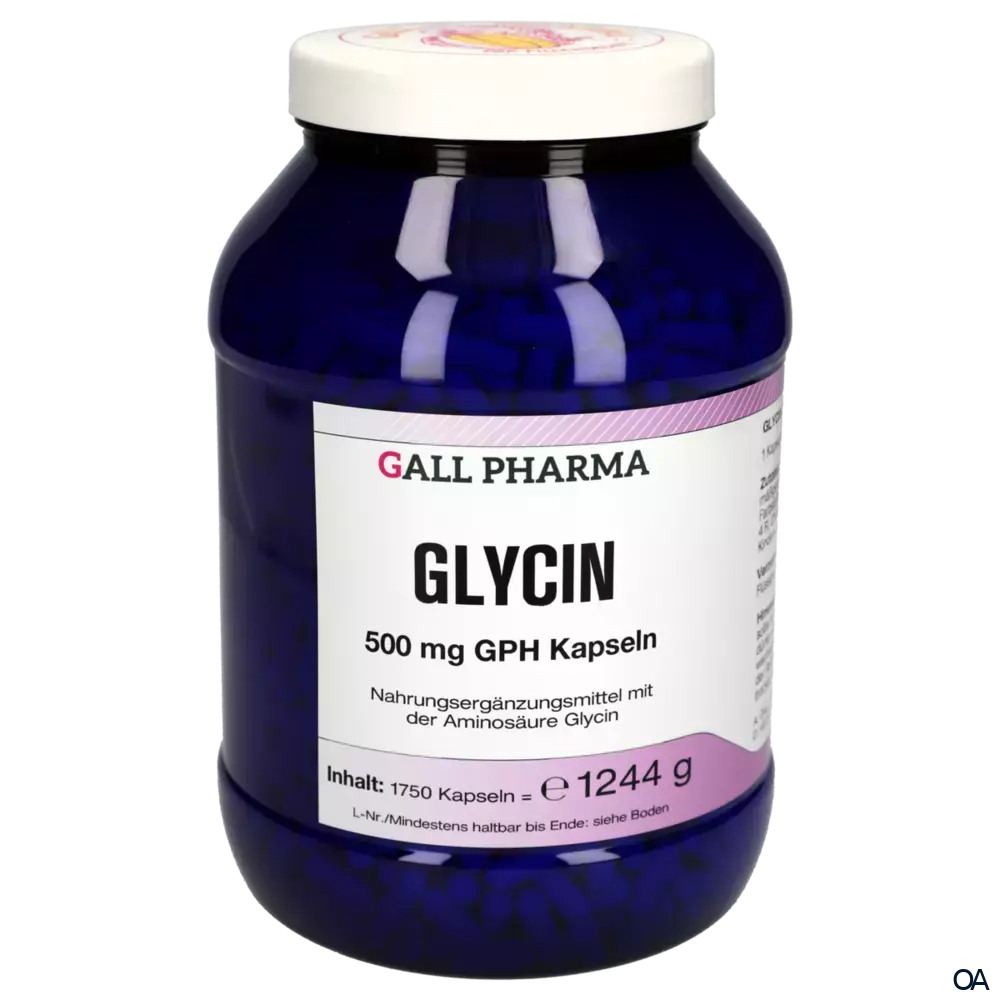 Gall Pharma Glycin 500 mg Kapseln